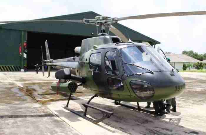 Buru Drone Iran di UEA, Helikopter Fennec Perancis Dipasangi Kanon 20mm ...