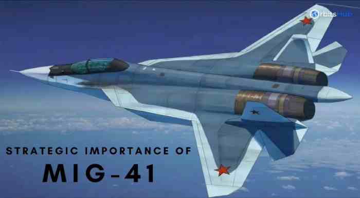 Lacak Cetak Biru MiG-41: Jet Tempur Stratosfer Generasi Ke-6 Rusia ...
